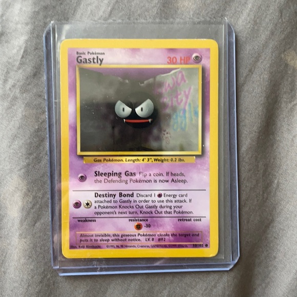 Pokemon | Other | 995 Gastly Pokmon Card | Poshmark